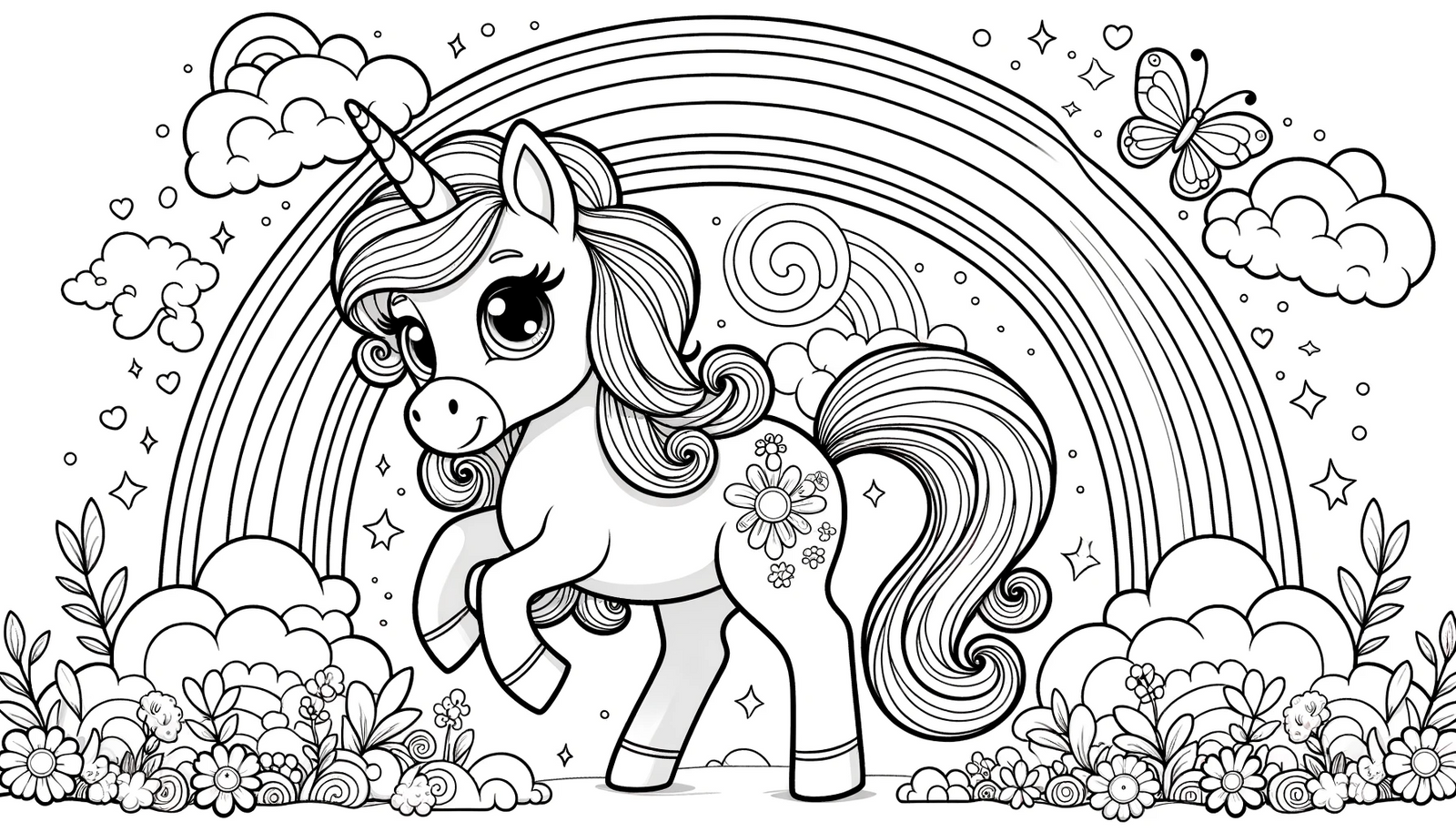 Craft your own Coloring Pages for Kids using DALLE